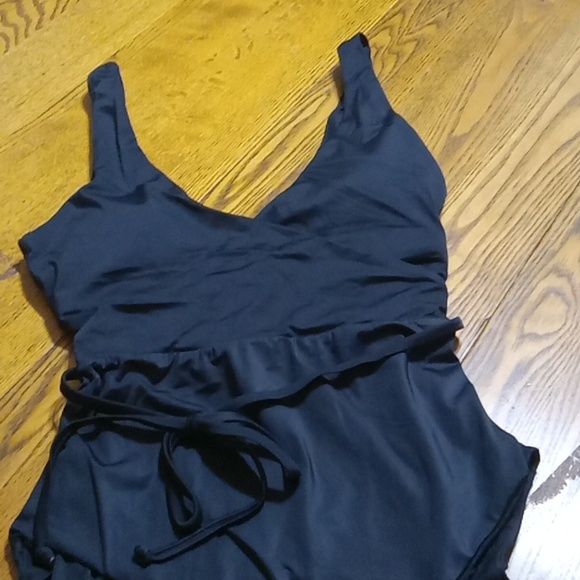 Andie | Swim | Andie Bathing Suit Medium Black Belmar One Piece ...